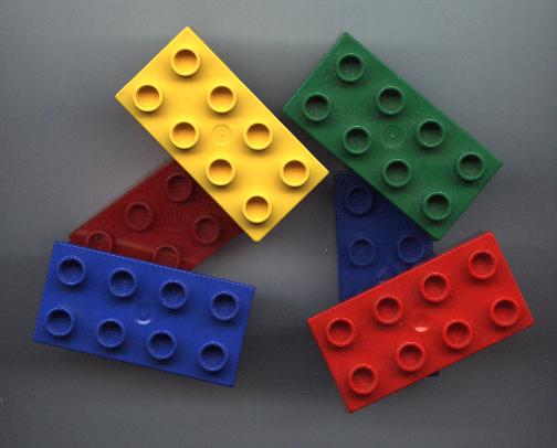 Gondosan tervezett LEGO kocka - Panoráma
